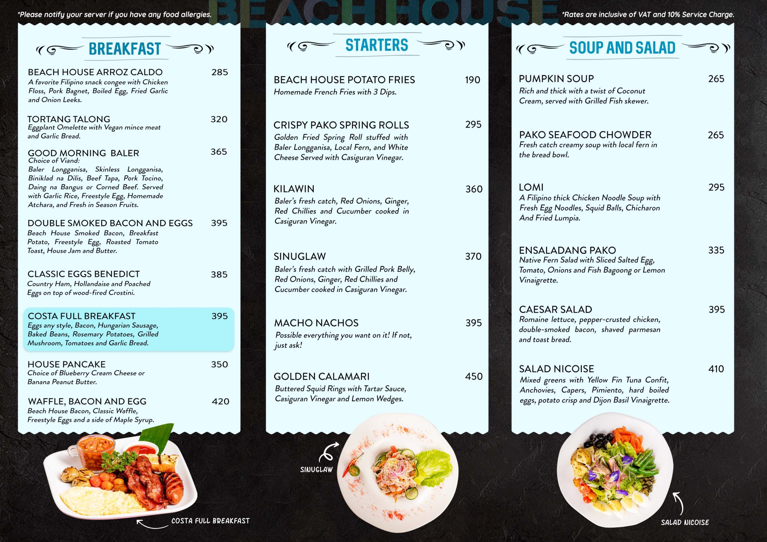 DINING - COSTA PACIFICA