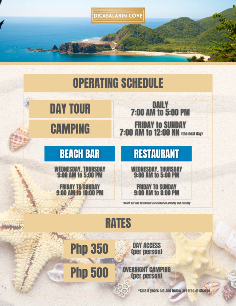 DICASALARIN COVE - COSTA PACIFICA